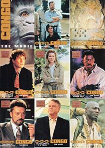 congo the movie 1995 upper deck complete base card set of 90