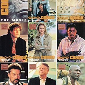 CONGO THE MOVIE 1995 UPPER DECK COMPLETE BASE CARD SET OF 90