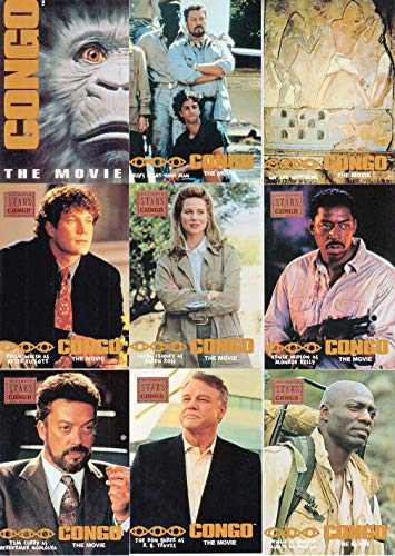 CONGO THE MOVIE 1995 UPPER DECK COMPLETE BASE CARD SET OF 90