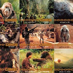 CONGO THE MOVIE 1995 UPPER DECK COMPLETE BASE CARD SET OF 90