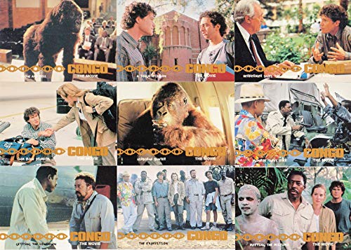 CONGO THE MOVIE 1995 UPPER DECK COMPLETE BASE CARD SET OF 90