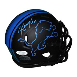 kenny golladay autographed detroit lions mini eclipse helmet – hand signed & jsa authenticated