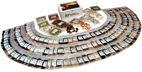 Heirloom Seeds for Planting Vegetables and Fruits - Survival Essentials 135 Variety Seed Vault - Medicinal Herb Seeds - Grow Healthy Non-GMO Food