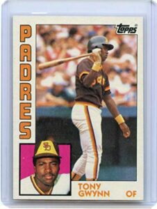 tony gwynn card 1984 topps 2nd year #251 san diego padres – ships in mint brand new holder