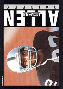 1985 topps #282 marcus allen la raiders nfl football card nm-mt