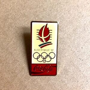 Coca-Cola 1992 Albertville Olympic enamel pin