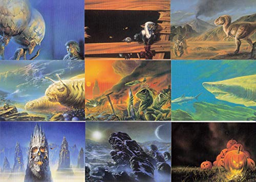 Bob Eggleton 1995 FPG Complete Base Card Set of 90 FA