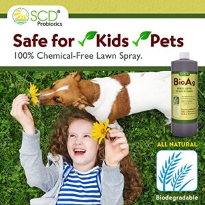 SCD Bio Ag - Beneficial Microbial Inoculant - Organic Gardens, Crops & Lawn Care - Chemical-Free Liquid Soil Amendment by SCD Probiotics (1 Liter)