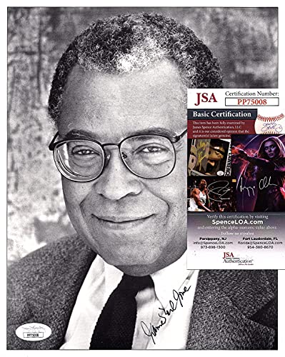 JAMES EARL JONES Autographed Hand SIGNED 8" x 10" PHOTO SHAKESPEARE ACTOR JSA Certified Authentic PP75008