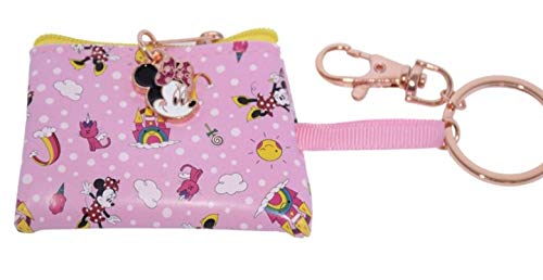 Disney Parks Keychain - Coin Purse - Minnie Mouse And Castle