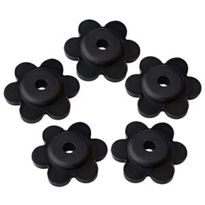 5pcs flag stops, rubber garden flag stoppers flag pole stopper for garden flag pole stand