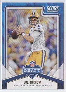 2020 score nfl draft #1 joe burrow lsu tigers nfl football trading card