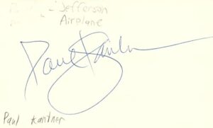 paul kantner vocals guitarist jefferson airplane music signed index card jsa coa