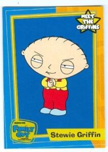 stewie griffin trading card family guy 2005 inkworks #7-1