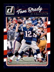 2016 donruss #180 tom brady new england patriots