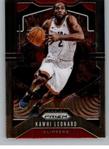 2019-20 panini prizm #149 kawhi leonard los angeles clippers nba basketball trading card