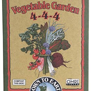 Down to Earth Organic Vegetable Garden Fertilizer 4-4-4, 5lb