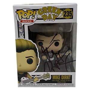 Mike Dirnt Signed Autographed Funko Pop Figure Green Day Beckett BAS COA