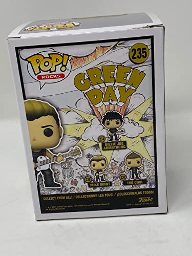 Mike Dirnt Signed Autographed Funko Pop Figure Green Day Beckett BAS COA