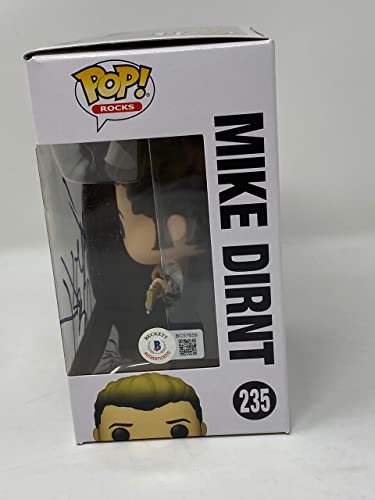 Mike Dirnt Signed Autographed Funko Pop Figure Green Day Beckett BAS COA