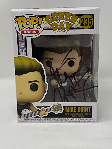 Mike Dirnt Signed Autographed Funko Pop Figure Green Day Beckett BAS COA