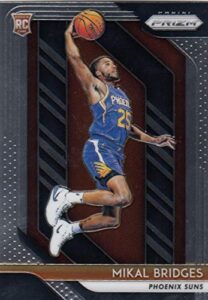 2018-19 panini prizm #289 mikal bridges rc rookie phoenix suns nba basketball trading card