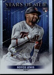 2022 topps update stars of mlb #smlb-84 royce lewis minnesota twins rookie