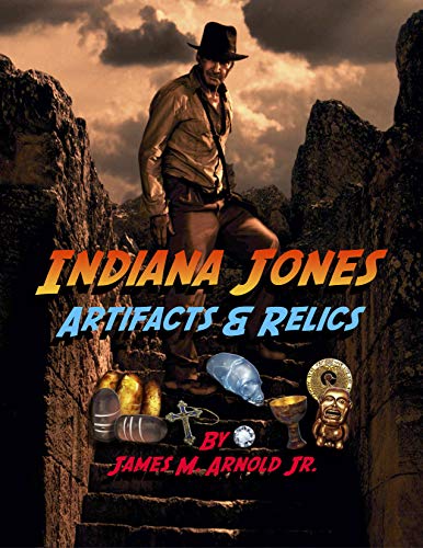 Indiana Jones Artifact and Relic Map & Book, Full Color Plus Two Free Related Maps