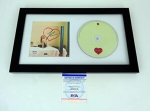 emails i can’t send cd signed autographed by sabrina carpenter framed psa/dna coa a