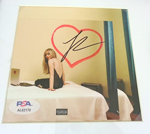 Emails I Can't Send CD Signed Autographed By Sabrina Carpenter Framed PSA/DNA COA A