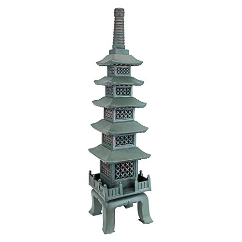 Design Toscano The Nara Temple: Asian Garden Pagoda Sculpture