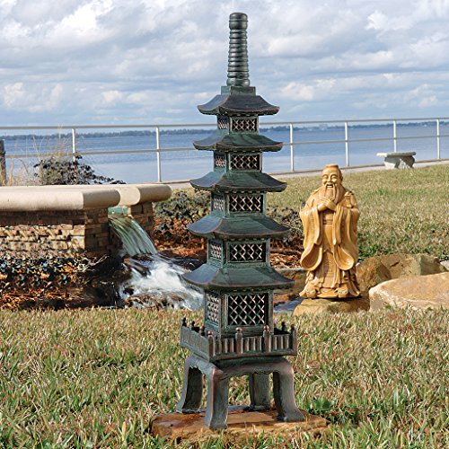 Design Toscano The Nara Temple: Asian Garden Pagoda Sculpture