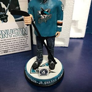 Matt Tennyson San Jose Sharks Barracuda 2015-16 Hockey Bobblehead Bobble SGA