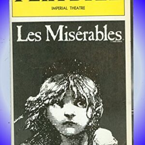 Les Miserables, Broadway Playbill + Lea Michele, Jacquelyn Piro, Jessica-Snow Wilson, Tamra Hayden, Philip Hernández