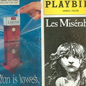 Les Miserables, Broadway Playbill + Lea Michele, Jacquelyn Piro, Jessica-Snow Wilson, Tamra Hayden, Philip Hernández