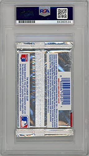 Ken Griffey Jr Autographed 1989 Upper Deck Baseball Pack PSA/DNA 10