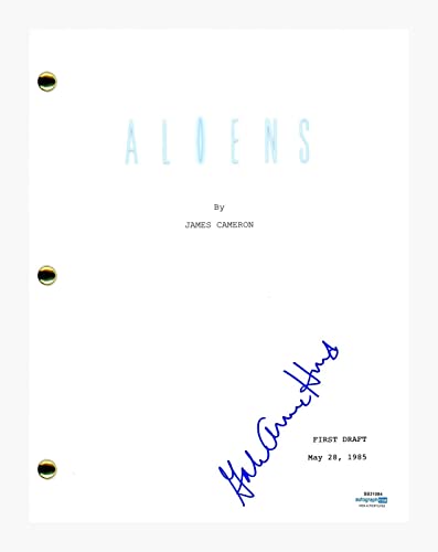 Gale Ann Hurd Signed Autographed Aliens Movie Script Full Screenplay ACOA COA