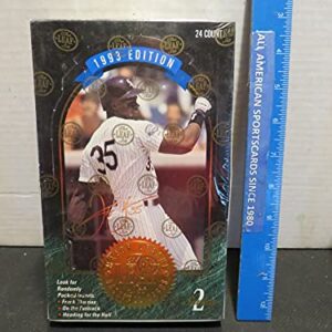 1993 LEAF BASEBALL SERIES 2 FACTORY SEALED BOX (MINT)