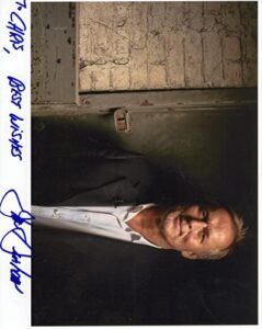 john grisham autographed 8×10 photo+coa the firm to chris