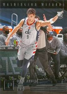 2020-21 panini chronicles #109 deni avdija rc rookie washington wizards nba basketball trading card