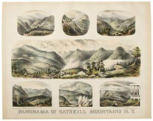 panorama of catskill mountains n. y.