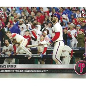 2022 MLB TOPPS NOW Bryce Harper #1125 Slugs 2 Run Homer To Clinch NLCS 10/23/22