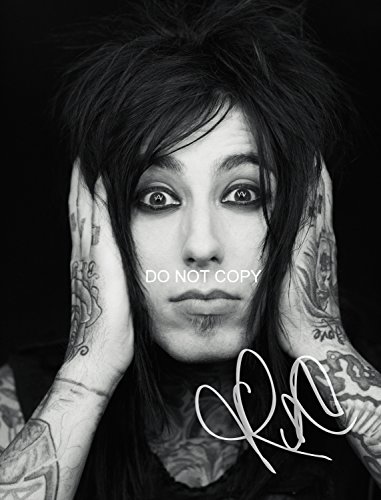 Falling in Reverse Ronnie Radke solo REPRINT signed photo #1 RP