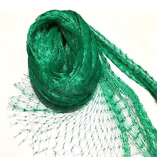 KINGLAKE 33 Ft x 13 Ft Green Garden Bird Netting,Green Garden Plant Netting,Garden Plant Fruits Fencing Mesh