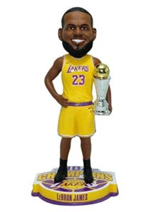 lebon james los angeles lakers 2020 nba champions mvp bobblehead nba