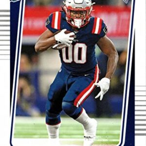 2021 Panini Donruss Football #286 Rhamondre Stevenson Rookie Card - Rated Rookie