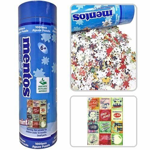 NEW 2021 YWow Mentos Mint 1000-Piece Supersize Jigsaw Puzzle