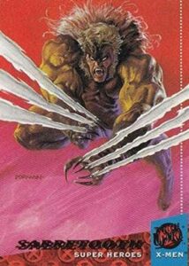 1994 fleer ultra #15 sabretooth nonsport