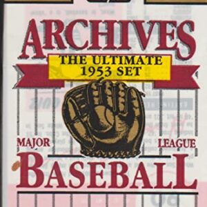 1991 Topps Archives Baseball Unopened Pack, 12 Cards in Pack