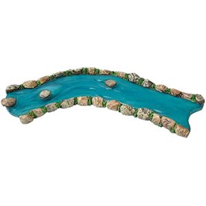 curved river for miniature garden, fairy garden